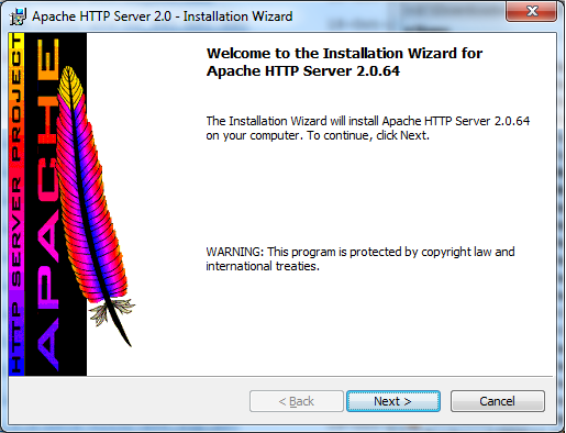 Install Apache HTTP Server for Windows - getsteps.com